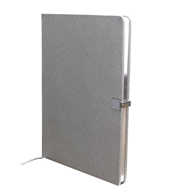 GREY & GOLD A4 NOTEBOOK